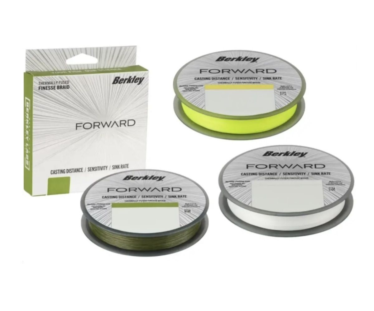 Шнур BERKLEY FORWARD FINESSE BRAID — купить плетеный шнур Berkley для ...